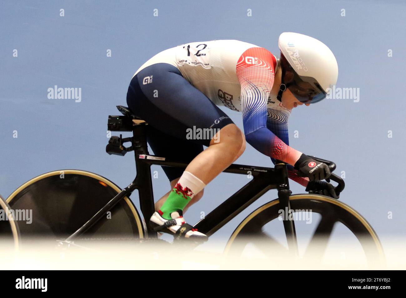 Track Cycling Champions League, Lee Valley Velodrome London UK. Lowri ...