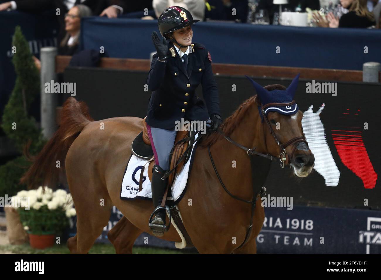 Verona, Italy. 12th Nov, 2023. Francesca Ciresi of Italy competes in ...