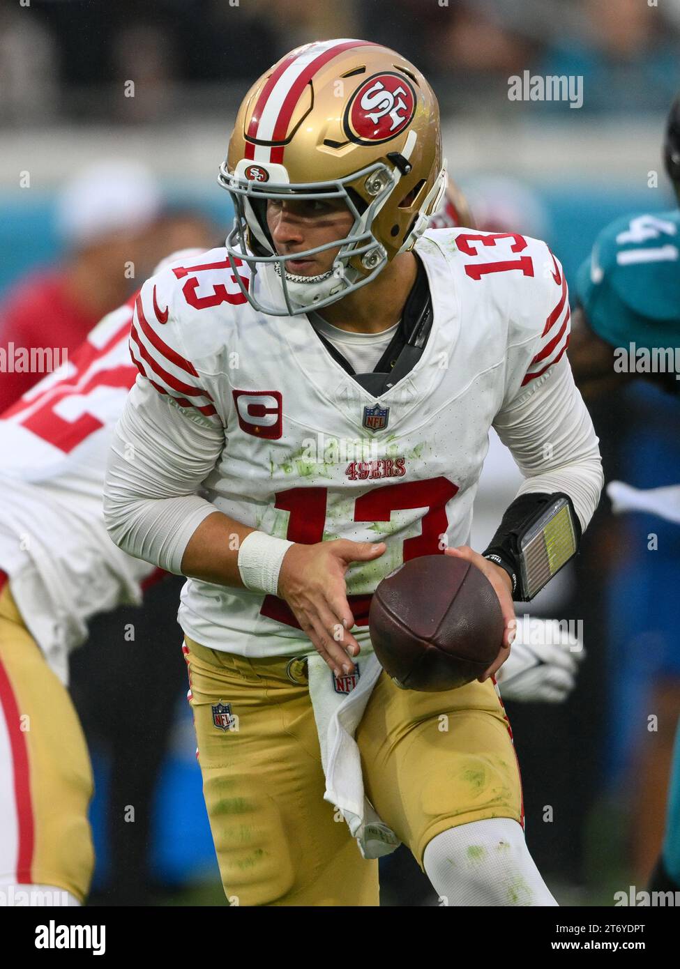 November 12, 2023: San Francisco 49ers quarterback Brock Purdy (13 ...