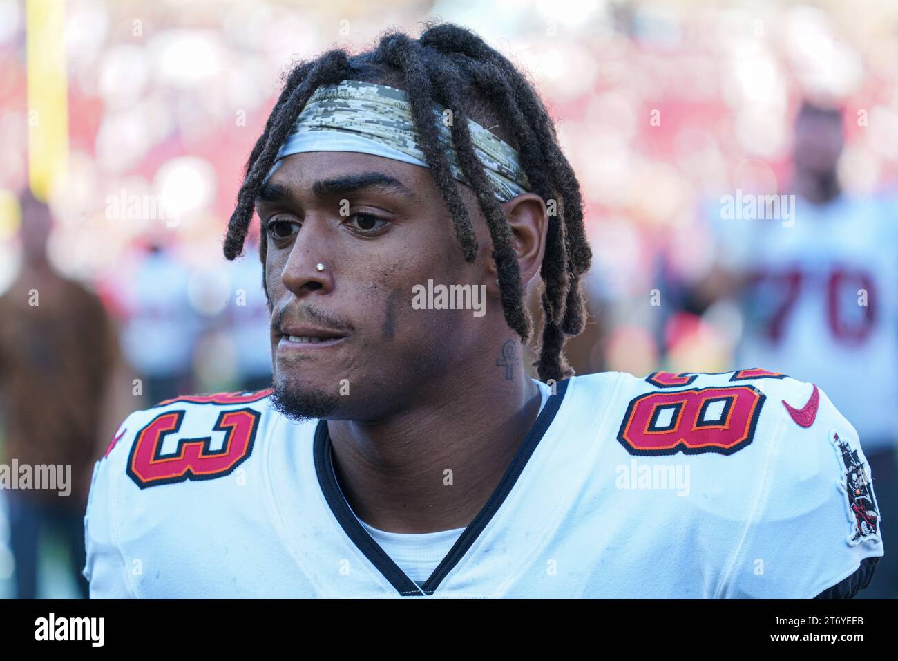 Tampa Bay, Florida, USA, November 12, 2023, Tampa Bay Buccaneers player ...