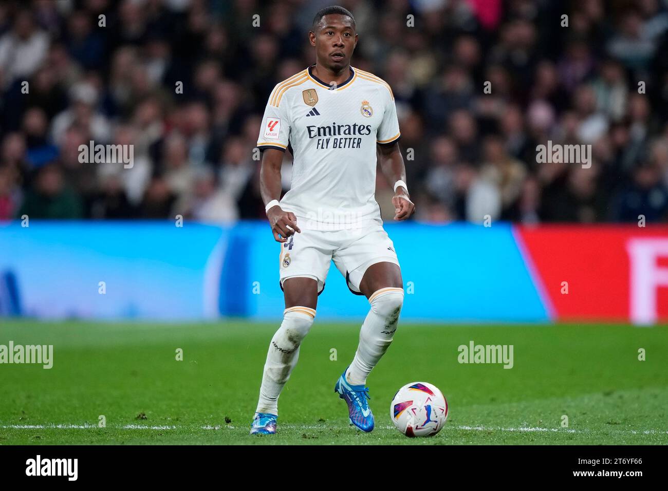 David Alaba of Real Madrid CF during the La Liga match between Real ...