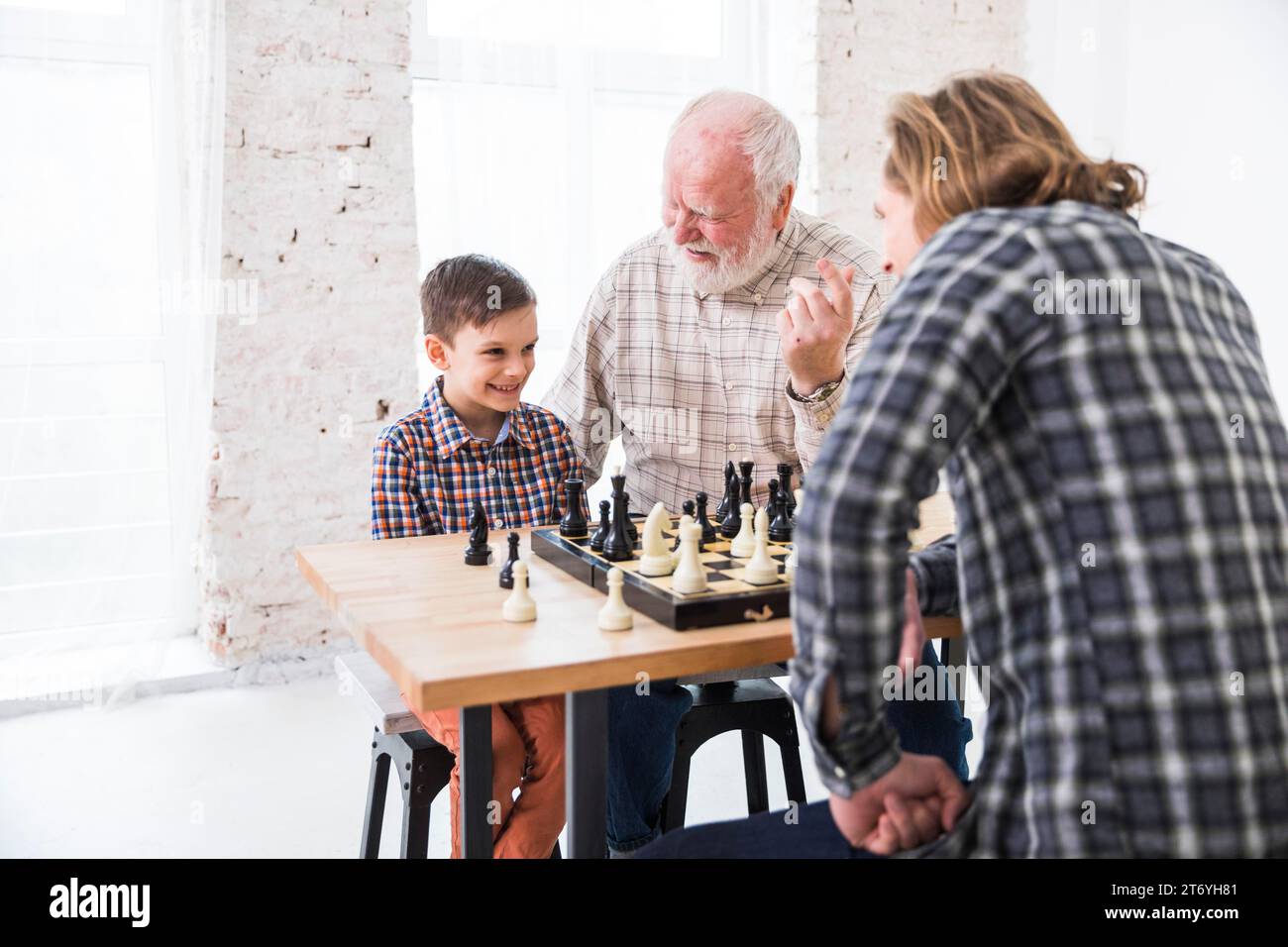 Four person chess hi-res stock photography and images - Alamy