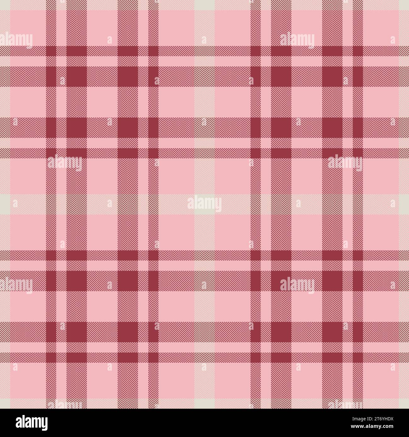 Plaid seamless pattern in pink. Check fabric texture. Vector textile ...