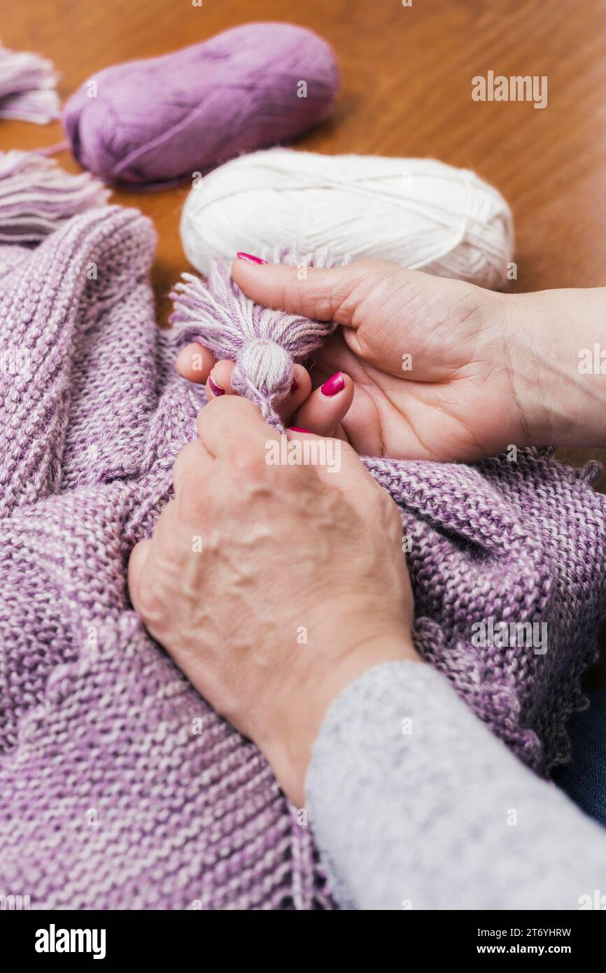 Tassel making hi-res stock photography and images - Alamy