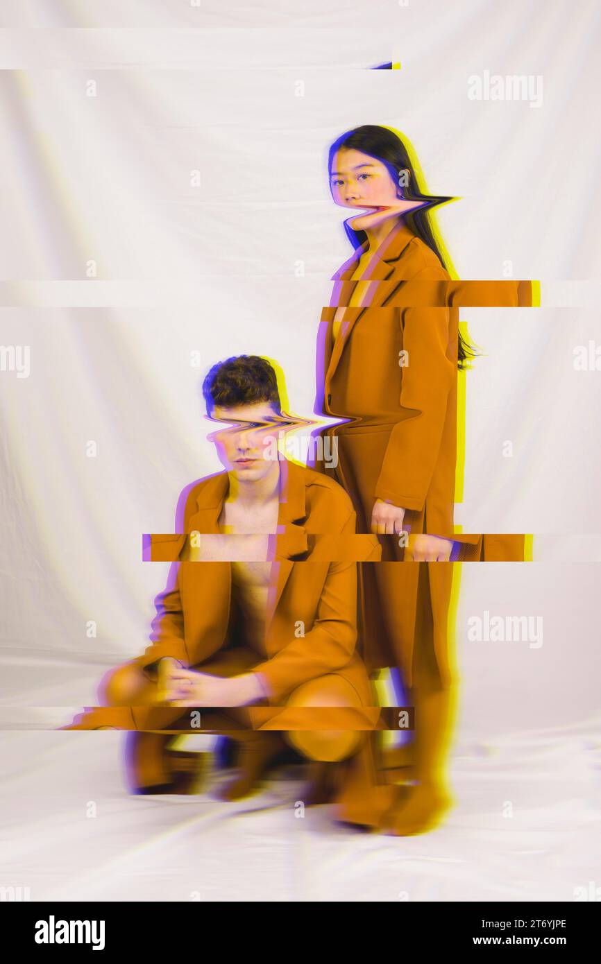 Glitch distortion hi-res stock photography and images - Alamy