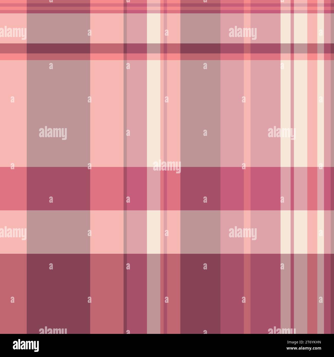 Fabric tartan background of seamless plaid vector with a check texture ...