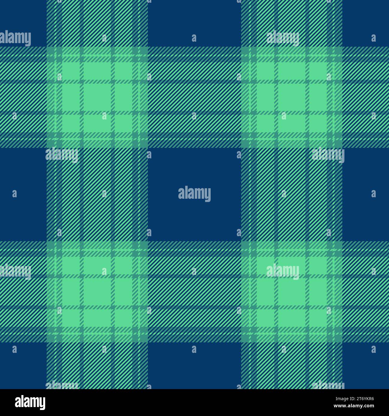 Plaid seamless pattern in green. Check fabric texture. Vector textile ...