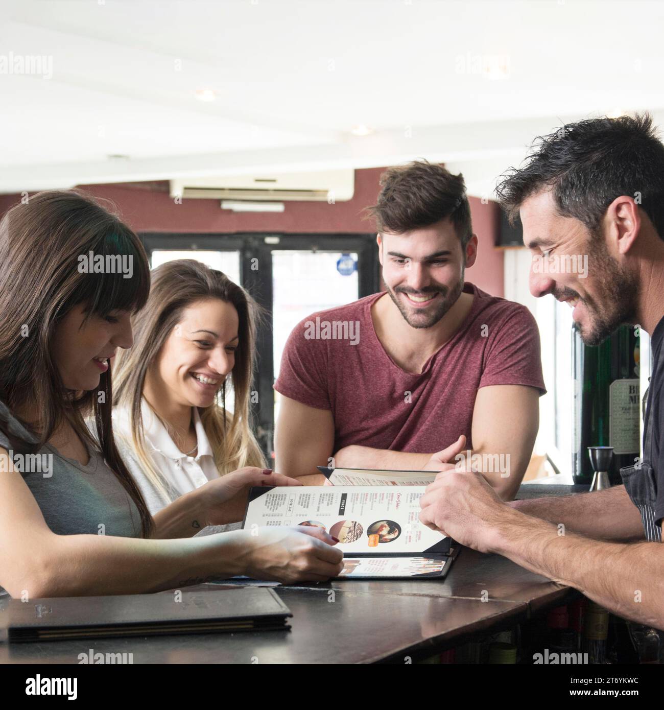 Looking menu hi-res stock photography and images - Alamy
