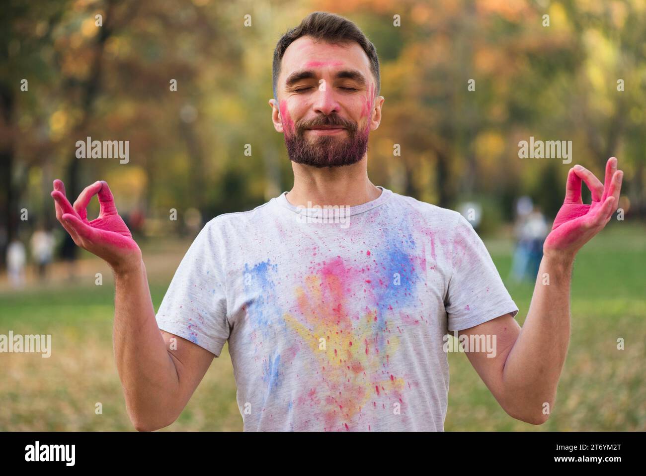 Zen pose hi-res stock photography and images - Alamy