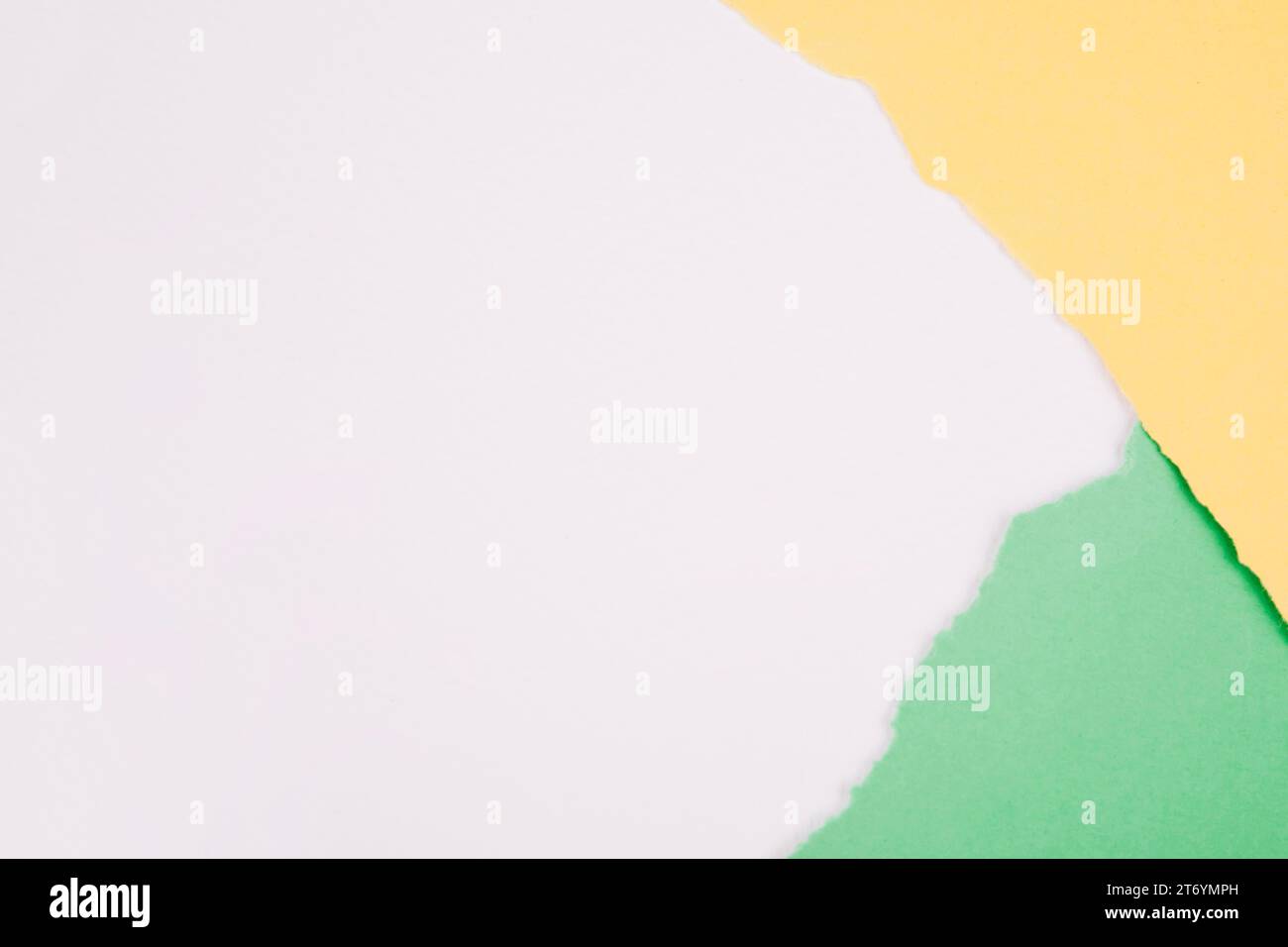 Ragged papers plain white Stock Photo - Alamy