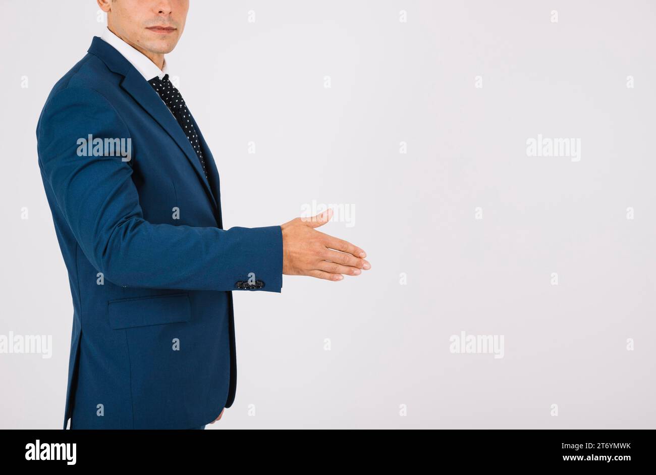 Hand reaching out side view hi-res stock photography and images - Alamy