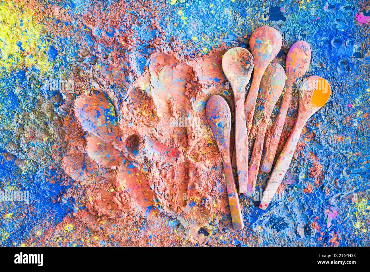 Pigment painted decoration hi-res stock photography and images - Alamy