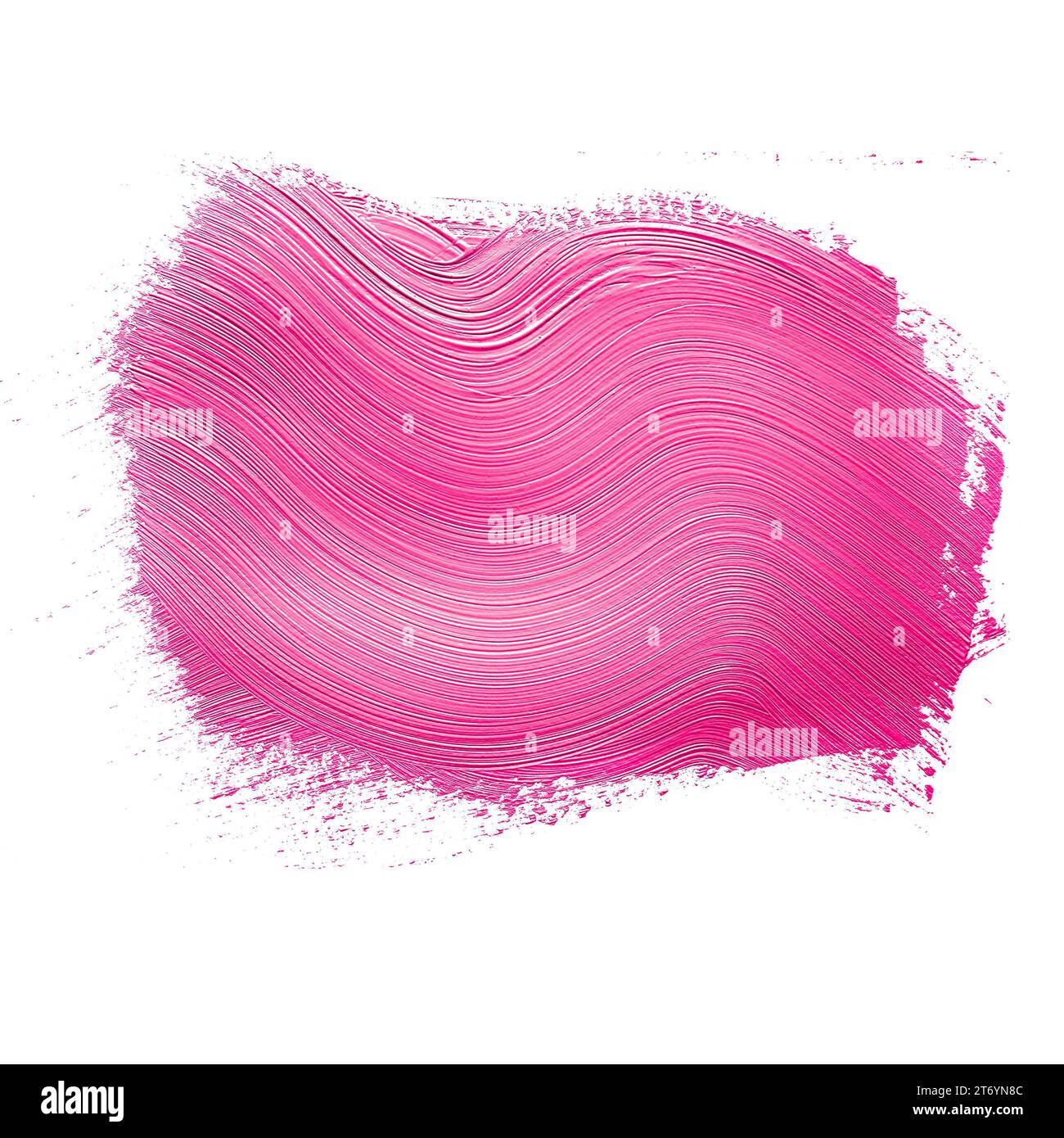 Textured pink paint brushstroke Stock Photo - Alamy