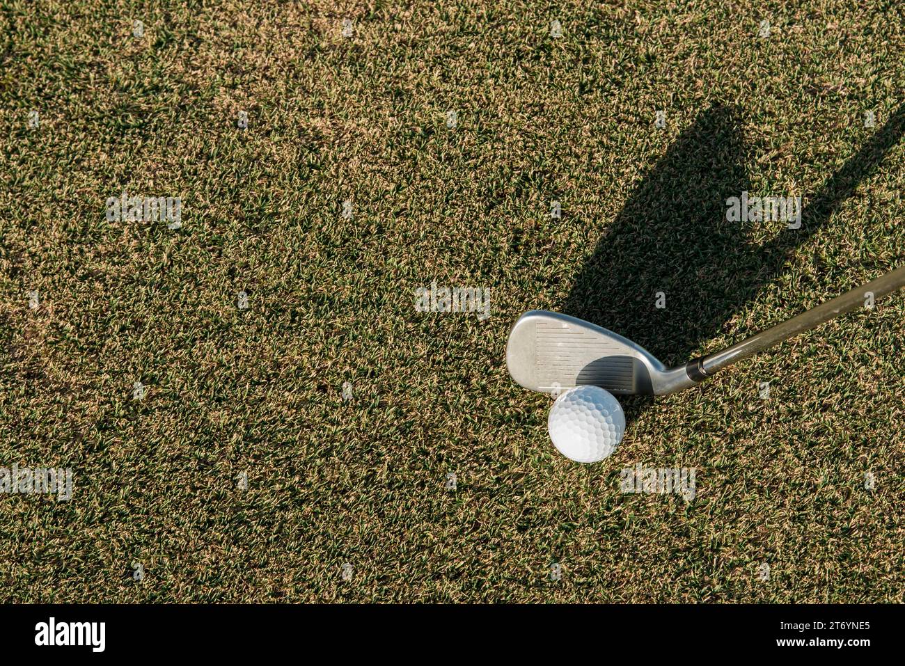 Top view golf club course Stock Photo - Alamy