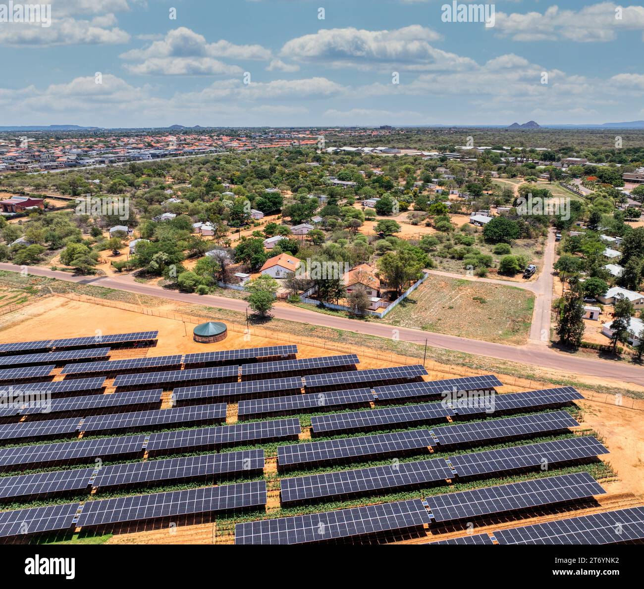 Solar panels africa hi-res stock photography and images - Alamy