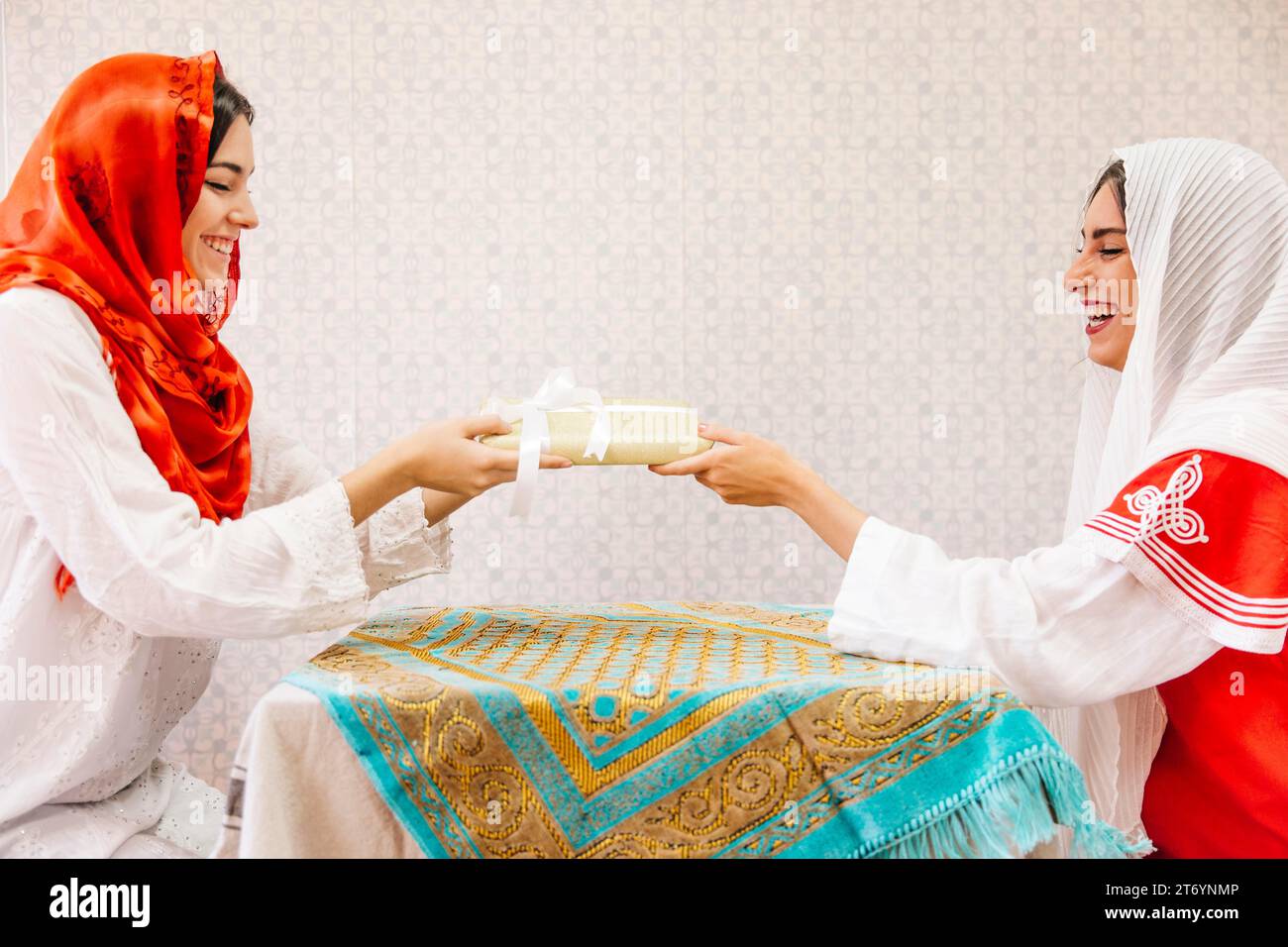 Two muslim business woman hi-res stock photography and images - Alamy