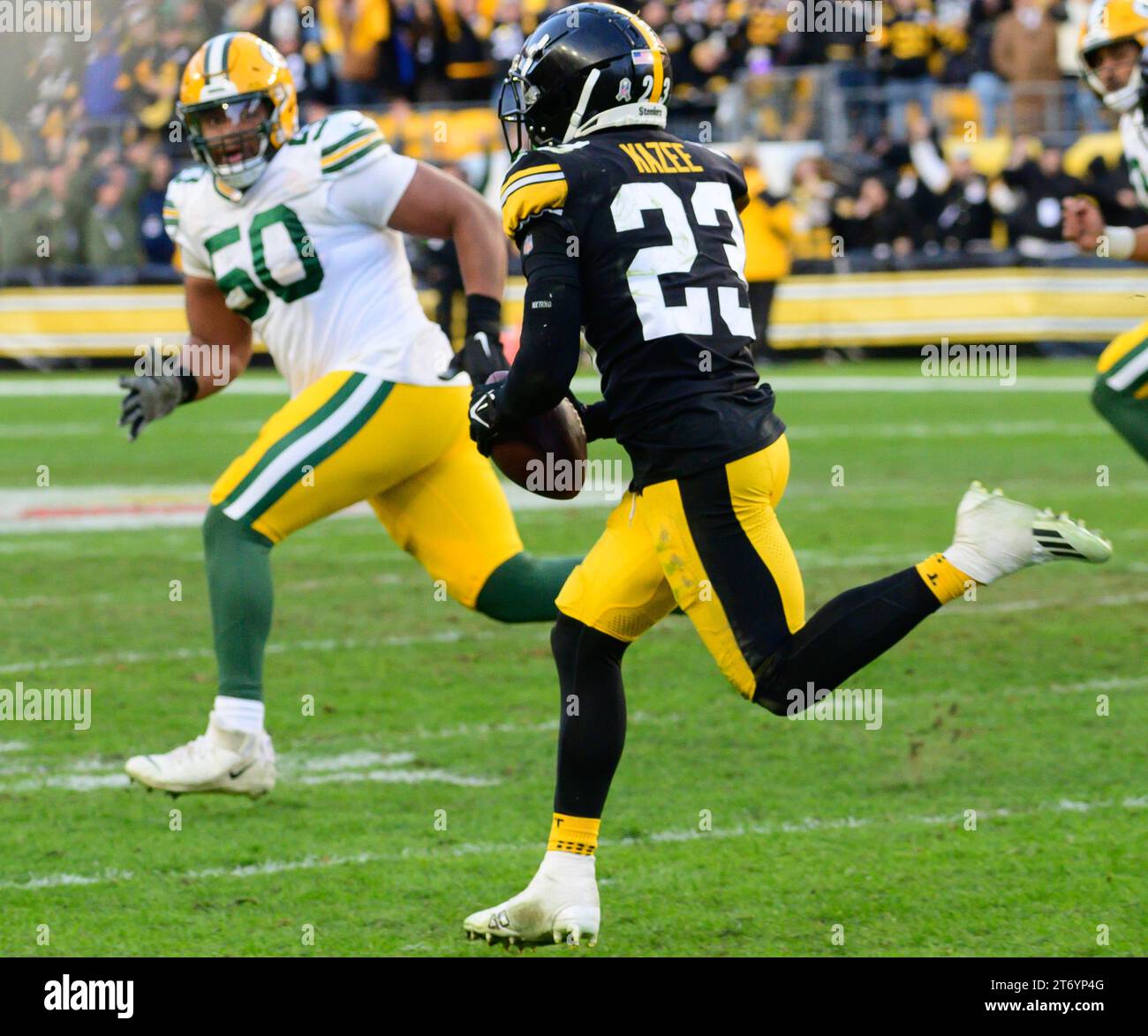 Damontae kazee steelers hi-res stock photography and images - Alamy