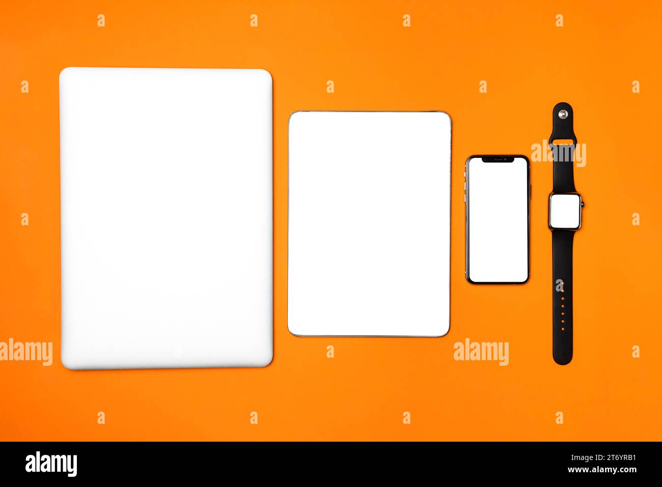 Orange digital background hi-res stock photography and images - Alamy