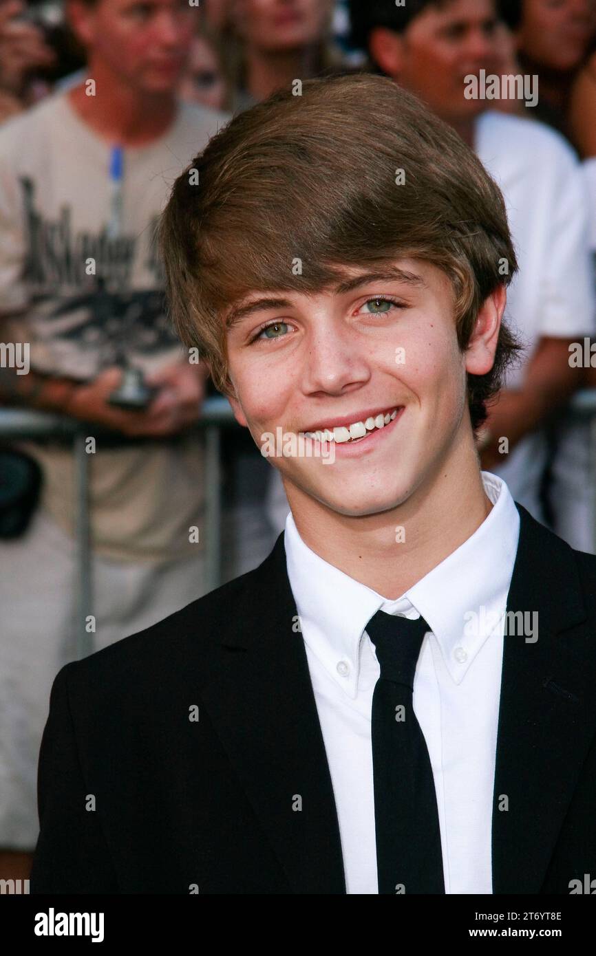 Sean Michael Cunningham at the premiere of "Secretariat". Arrivals held ...
