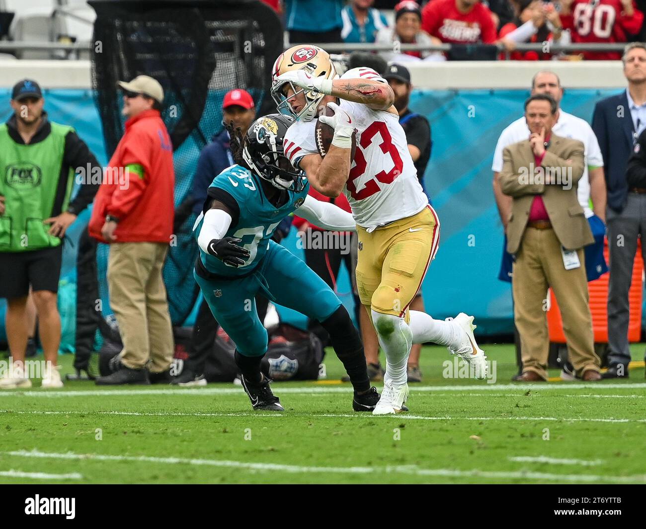 November 12, 2023: Jacksonville Jaguars cornerback Tre Herndon (37 ...