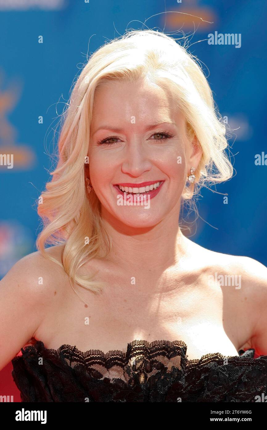 Angela Kinsey at the 62nd Annual Primetime Emmy Awards held at the ...