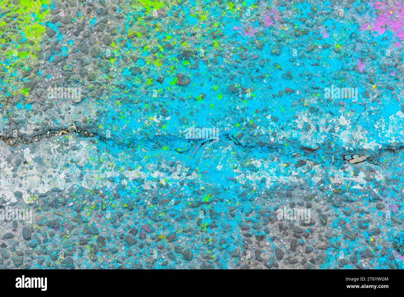 Slit pavement paint Stock Photo - Alamy
