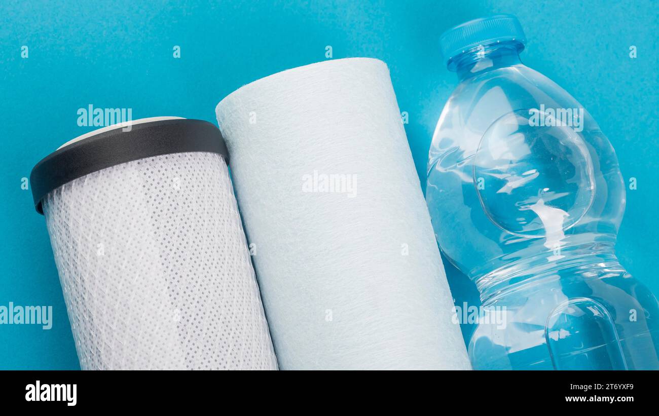 Water filters plastic bottle water Stock Photo - Alamy