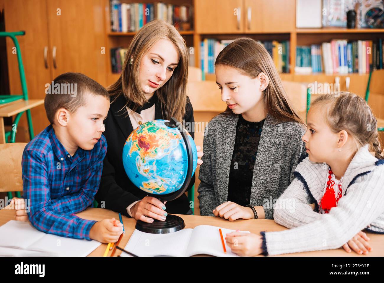 Teaching geography hi-res stock photography and images - Alamy