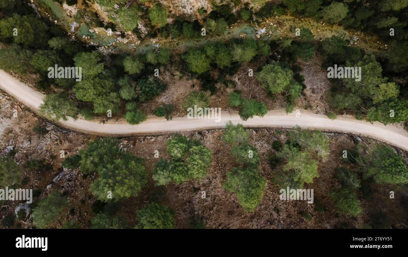 Aerial scenery view forests 4 Stock Photo - Alamy