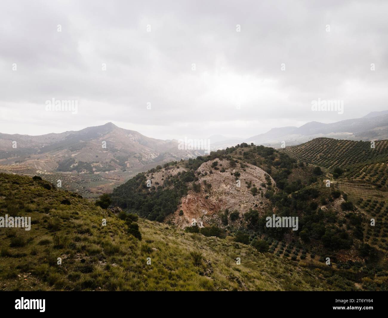 Aerial scenery view mountains 7 Stock Photo - Alamy