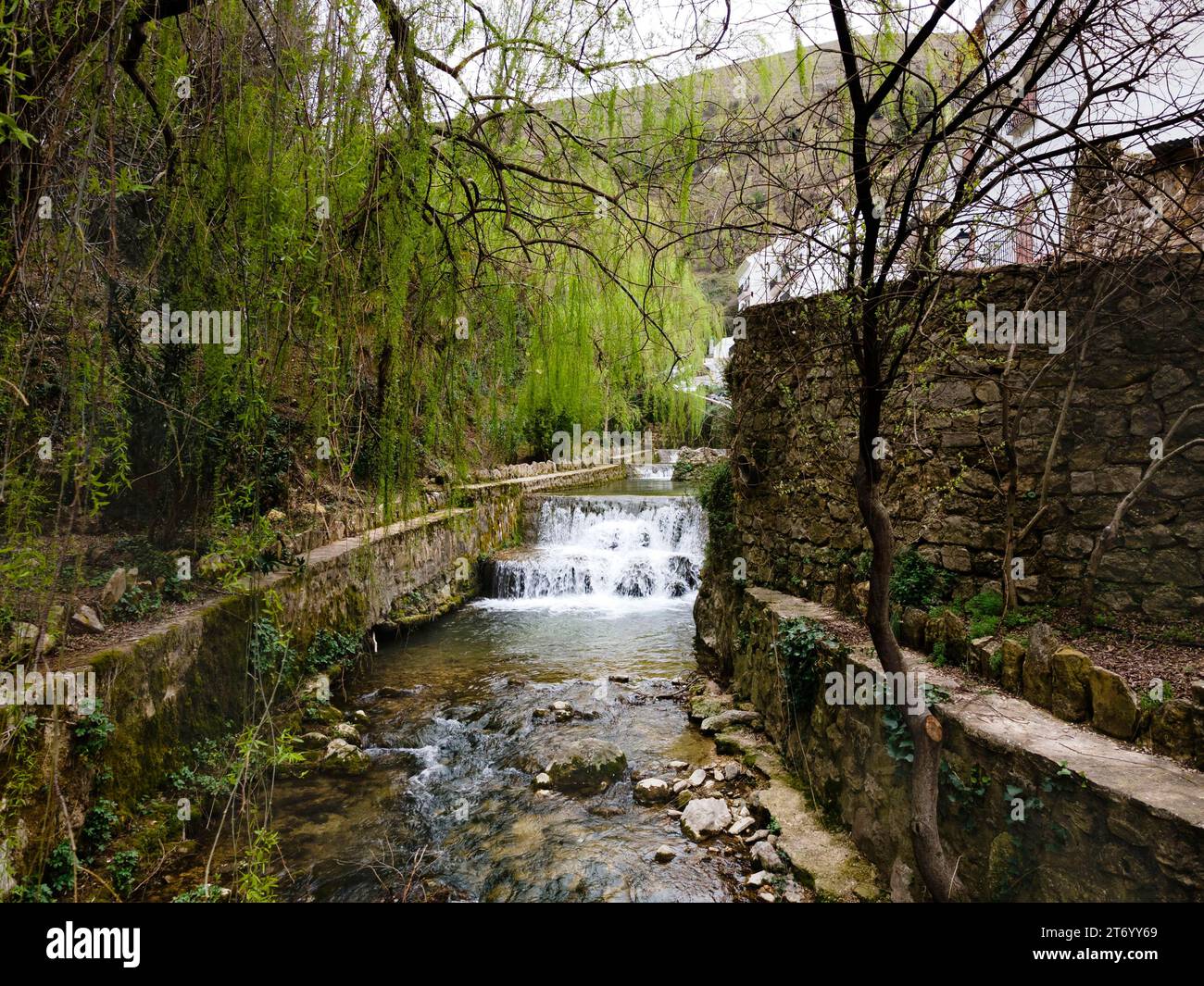 Aerial scenery view waterfall 3 Stock Photo - Alamy
