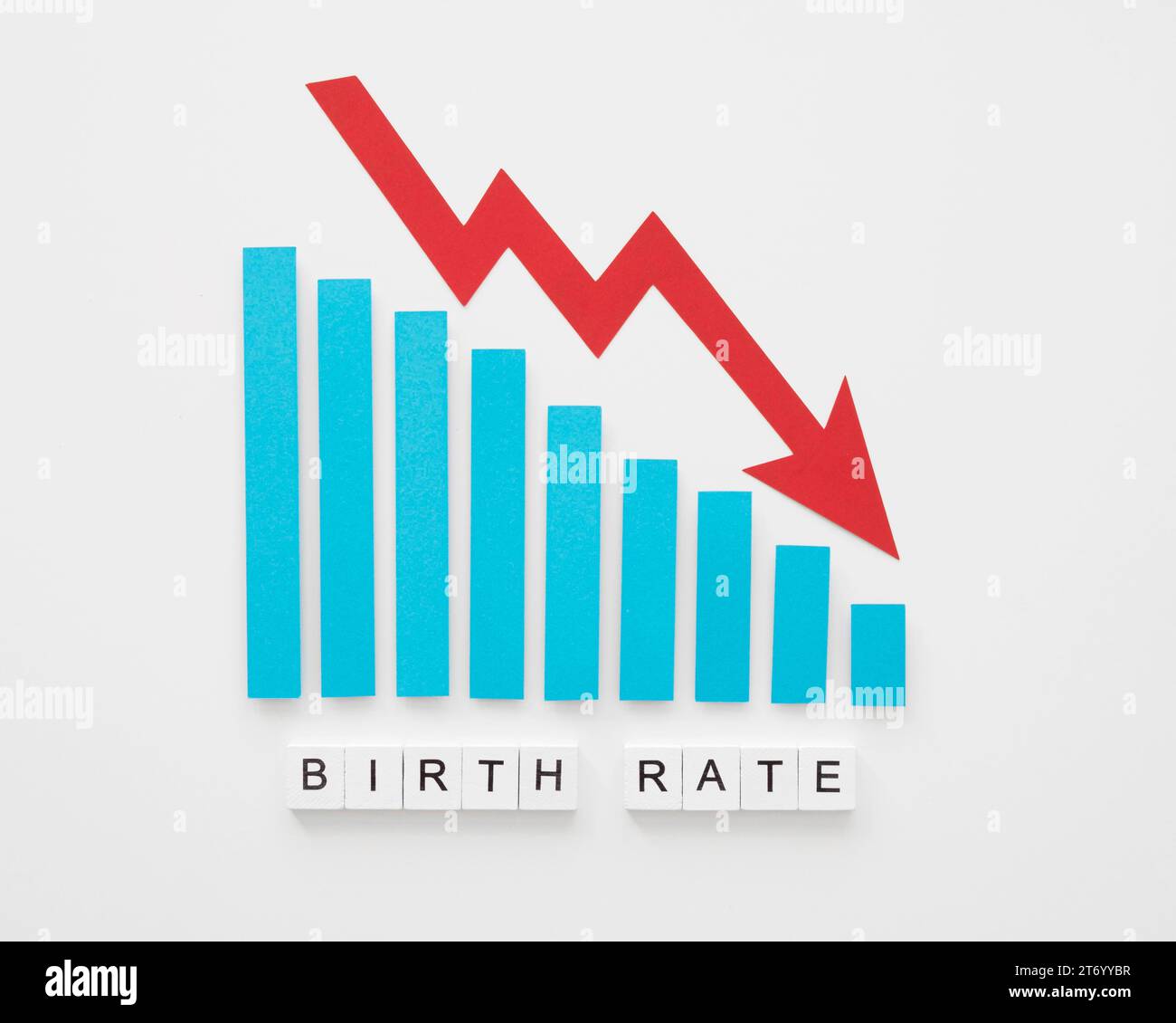 Birth rate fertility level concept Stock Photo - Alamy