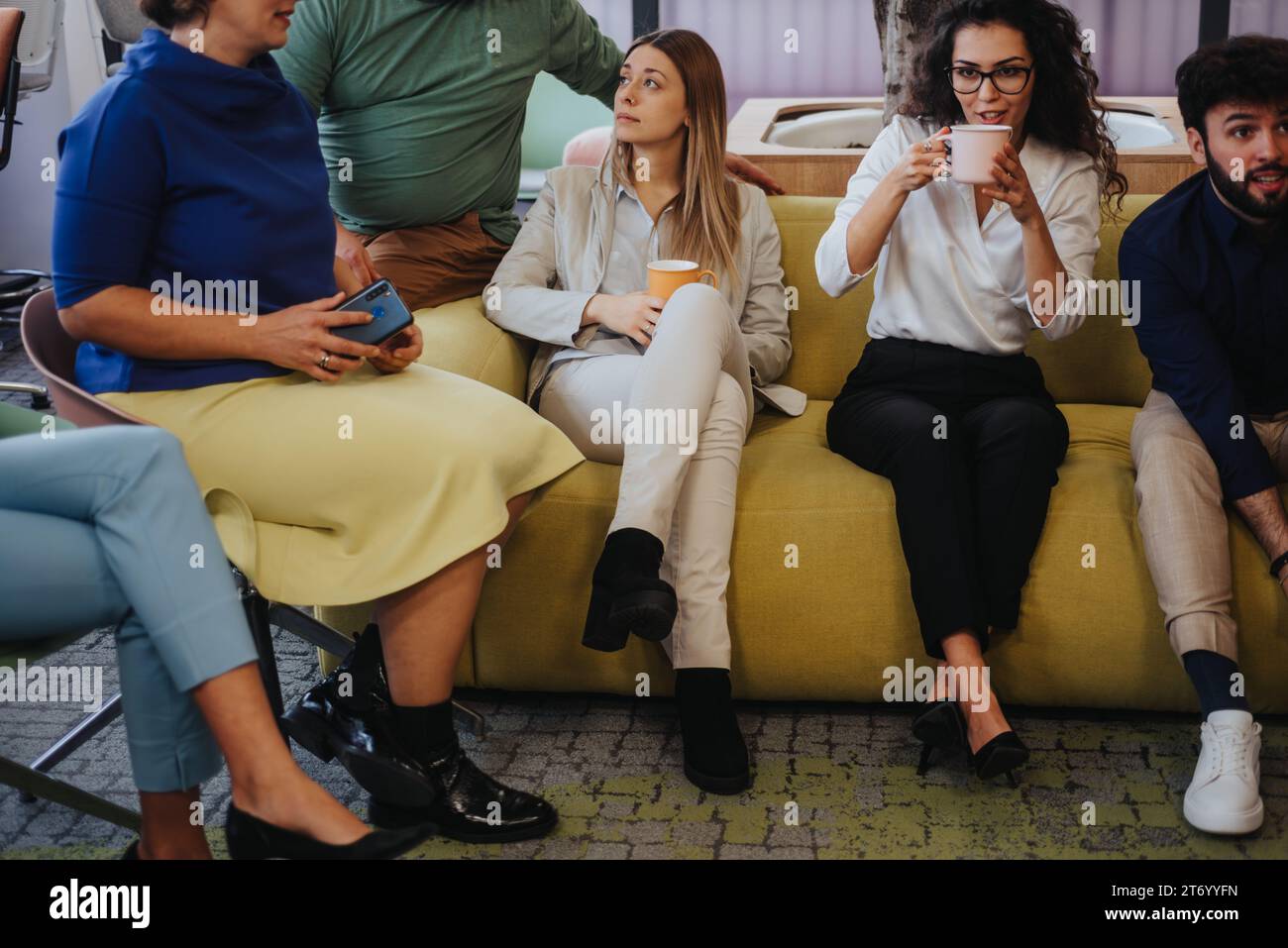 Multicultural Business Team Working Together in Modern Corporate Office ...
