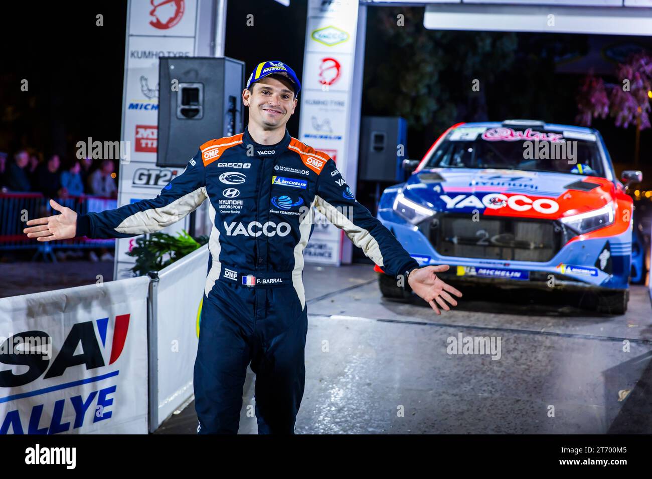 TODESCHINI Florent, BARRAL Florian, Hyundai i20N Rally2, portrait ...