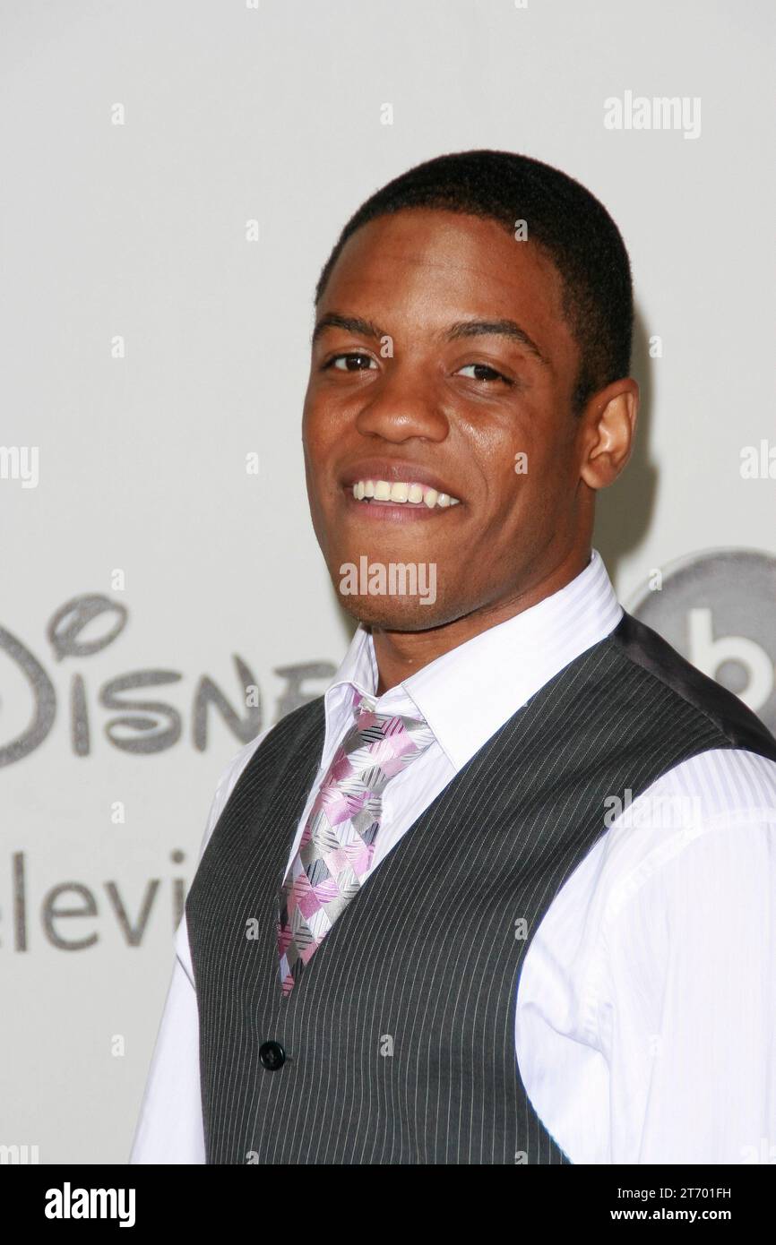 Jon Michael Hill at the Disney ABC Television Group's 2010 Summer Press ...