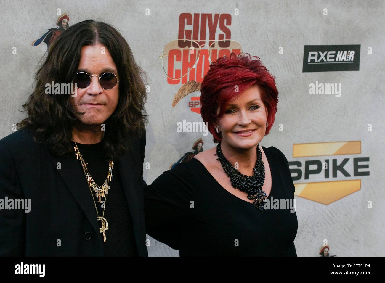 Ozzy Osbourne and Sharon Osbourne at the 4th Annual Spike TV "Guy's ...