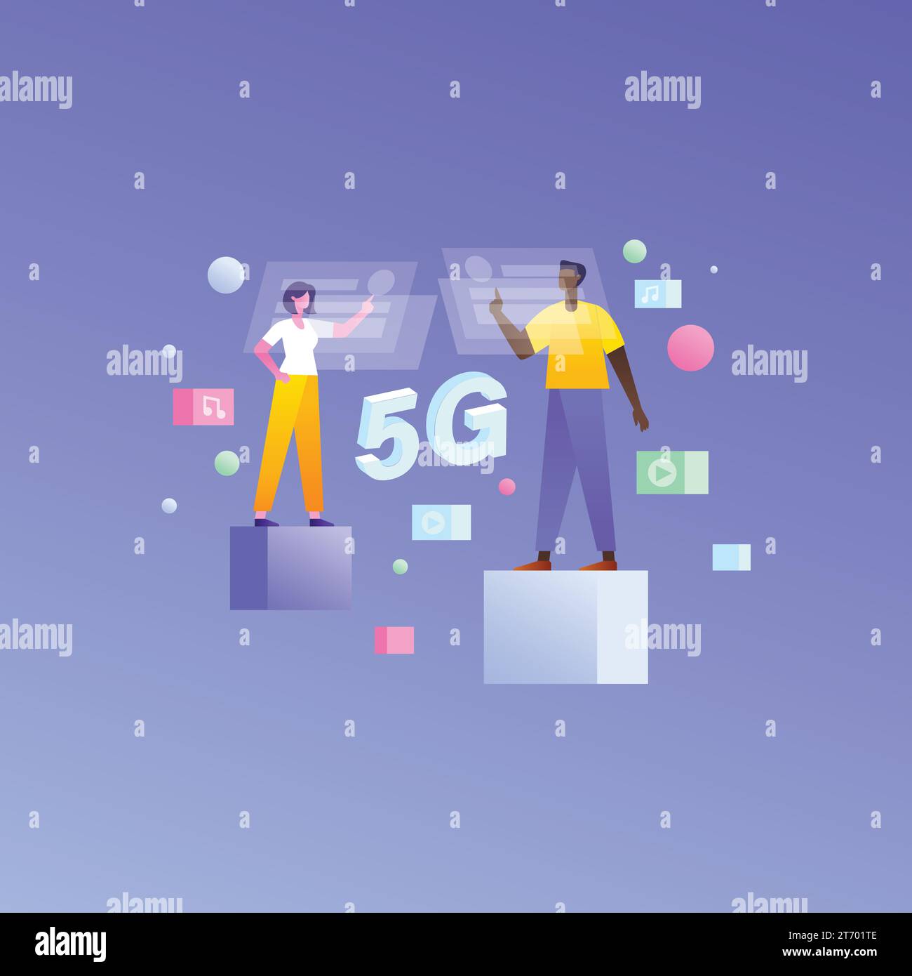 Connectivity visualization hi-res stock photography and images - Alamy