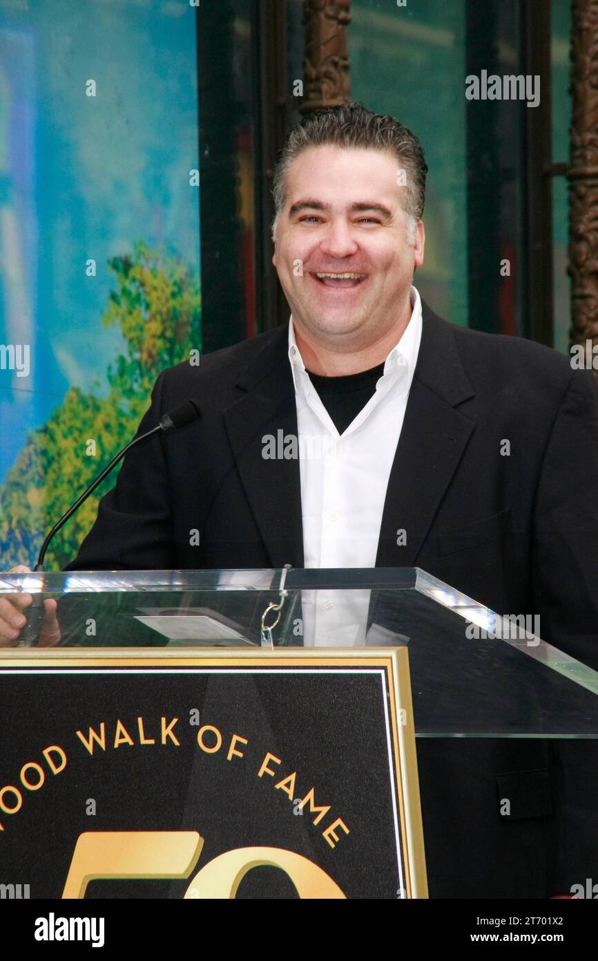 Director Bradley Raymond at the Hollywood Chamber of Commerce ceremony ...