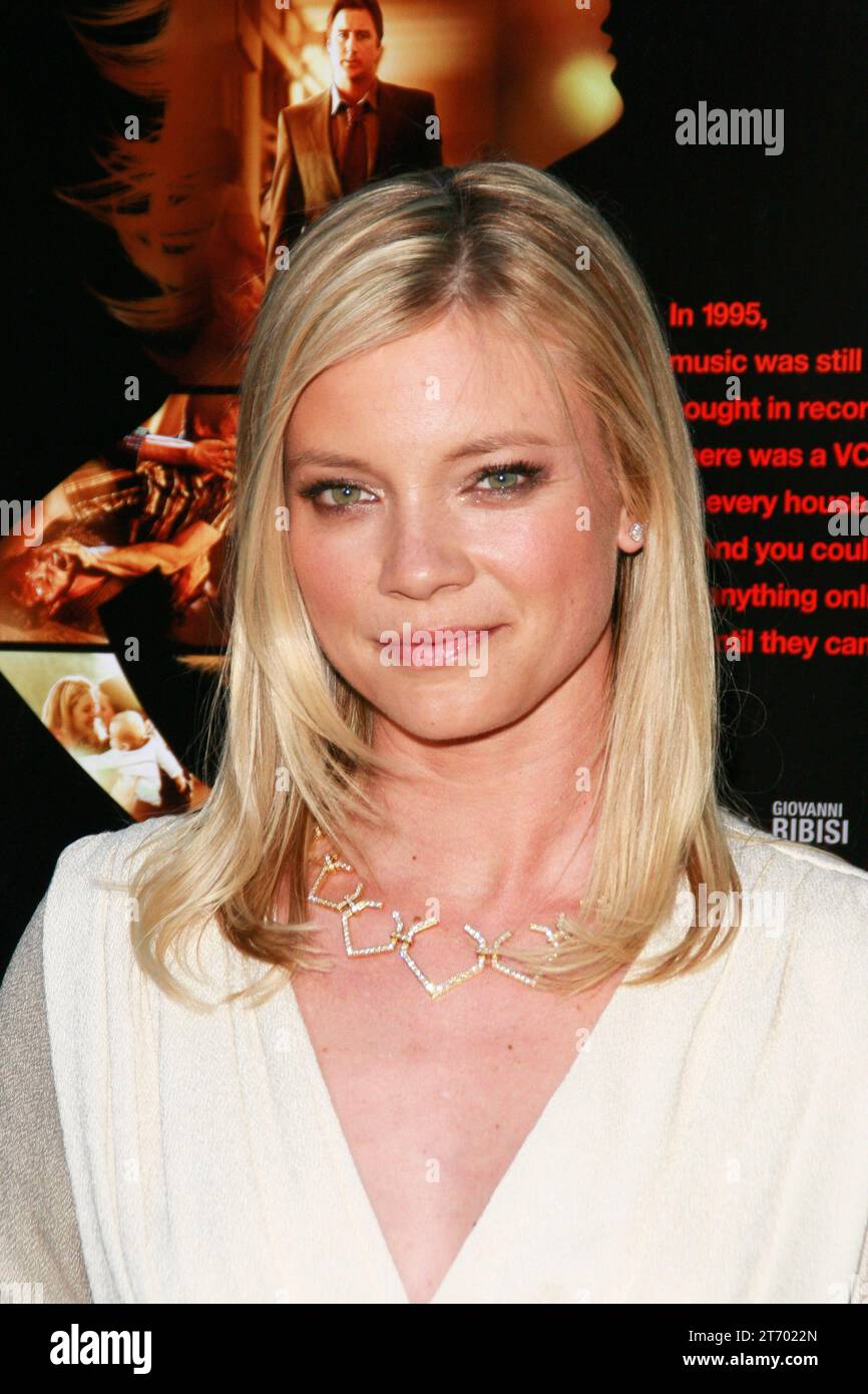 Amy Smart at the premiere of Paramount Pictures' "Middle Men". Arrivals ...