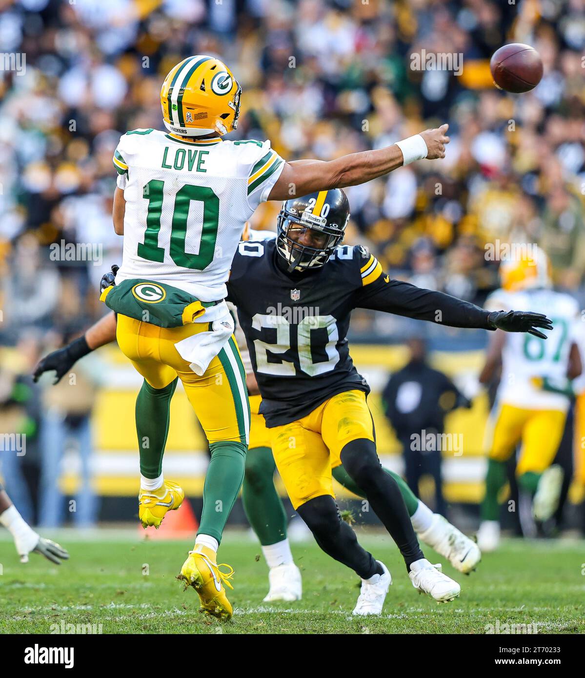 Jordan love packers hi-res stock photography and images - Alamy