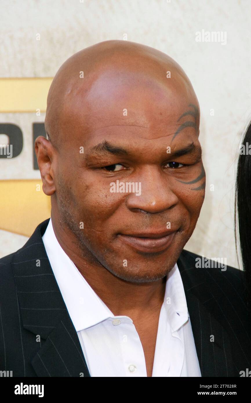 Mike Tyson at the 4th Annual Spike TV "Guy's Choice" Awards . Arrivals ...