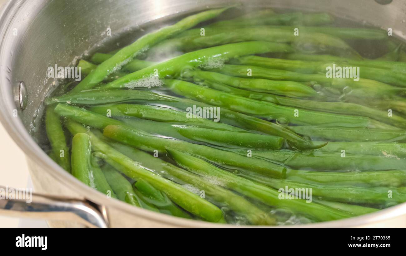 Pan Fried French Green Beans Haricots Verts Recipe Boil Green Beans