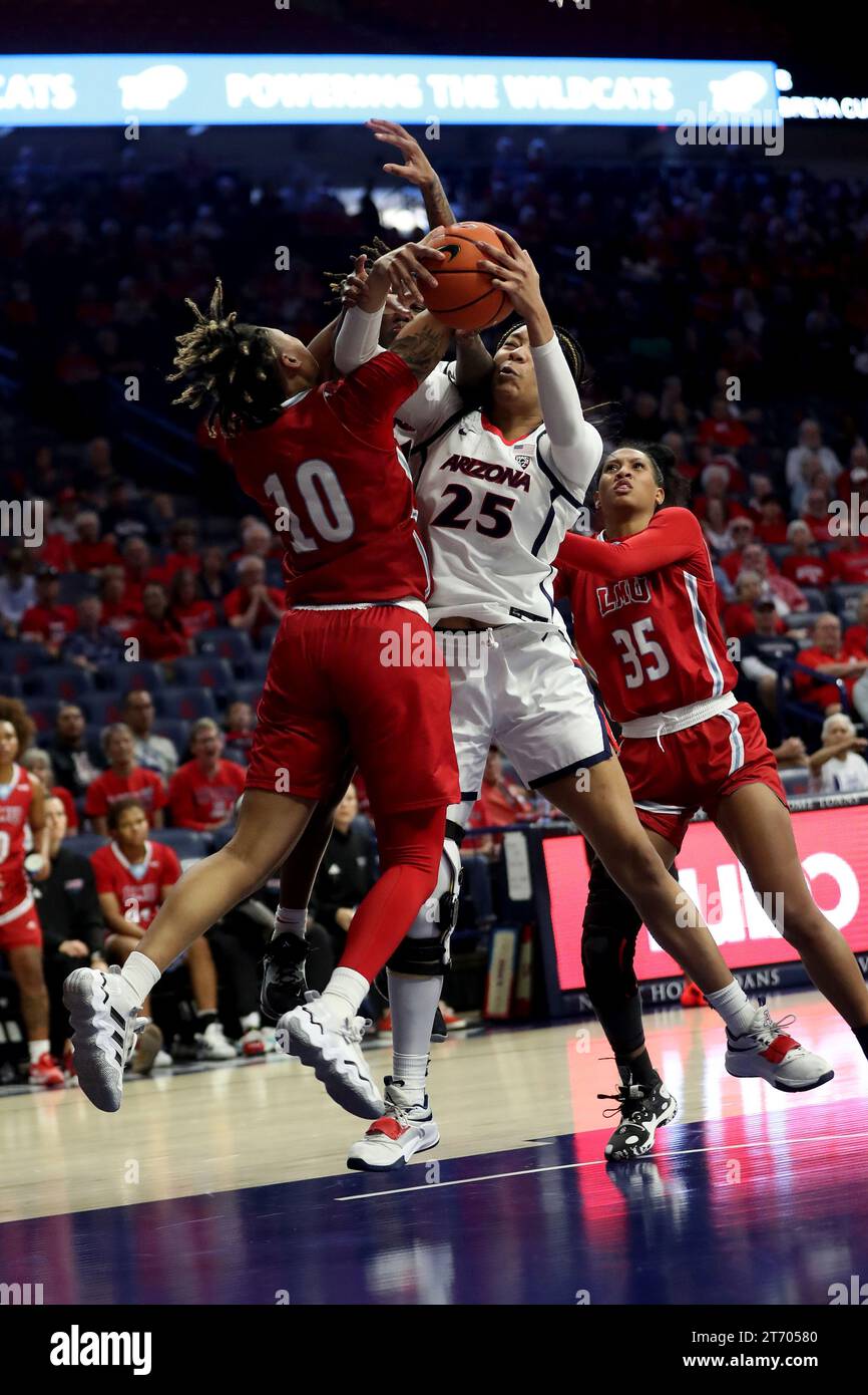 TUCSON, AZ - NOVEMBER 12: Loyola Marymount Lions forward Amaya Oliver ...