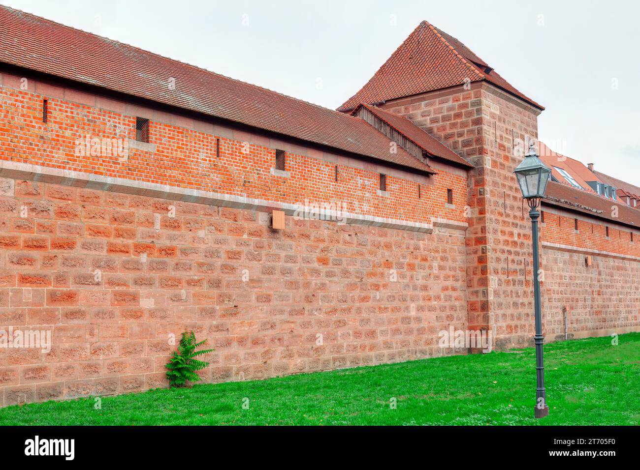 Iconic Tower standing tall within the ancient fortress walls of the old ...