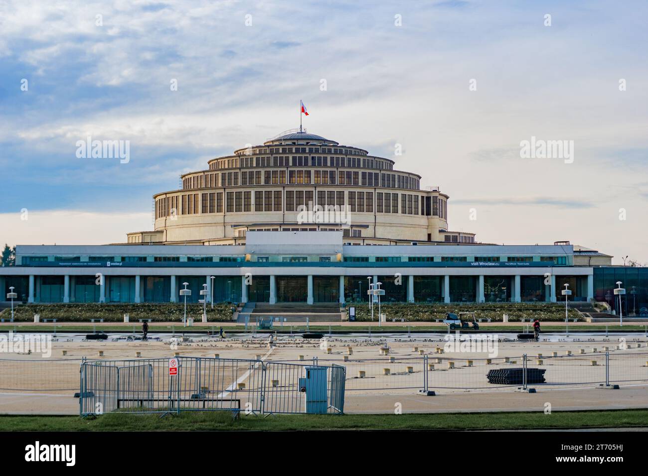 Wroclaw, Poland - November 10, 2023: Hala Stulecia or Centennial Hall ...