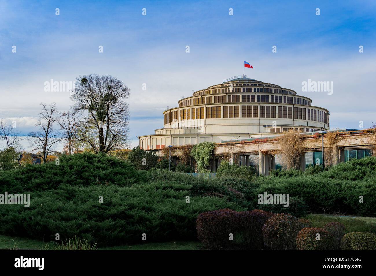 Wroclaw, Poland - November 10, 2023: Hala Stulecia or Centennial Hall ...