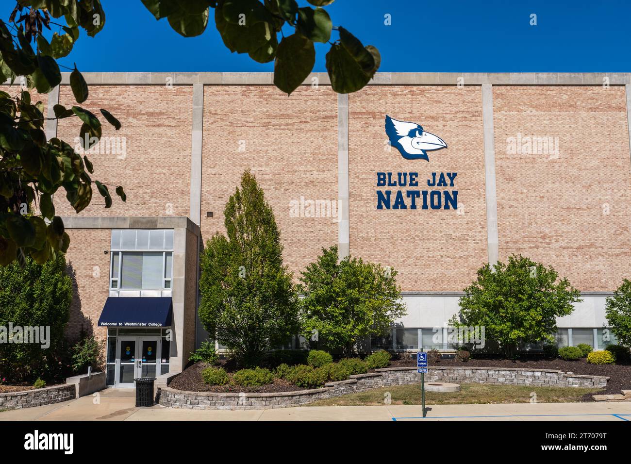 Fulton, MO - Oct. 1, 2023: Champ Auditorium on Westminster College ...