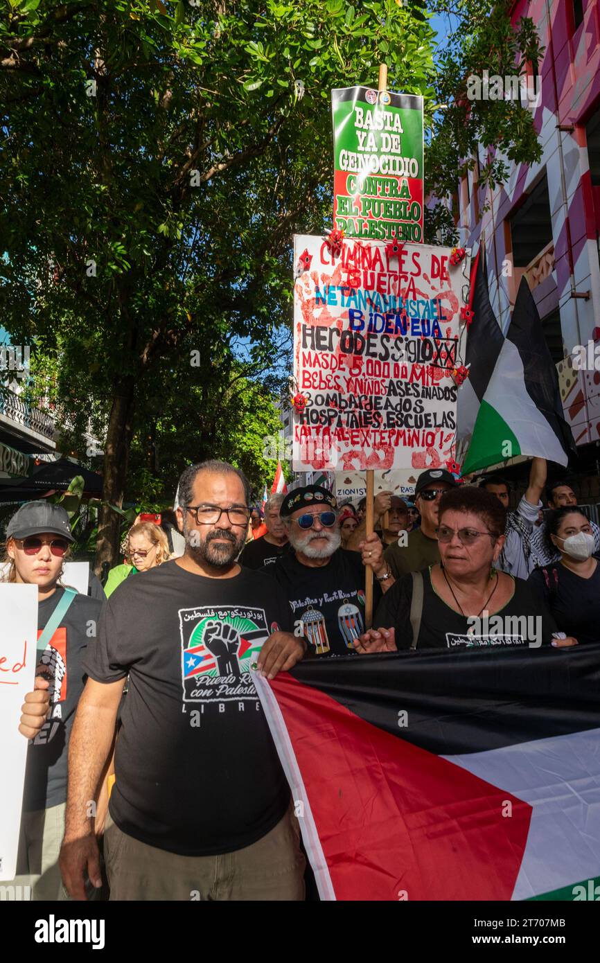 SAN JUAN , Puerto Rico - March for Palestine at Holocaust Memorial ...
