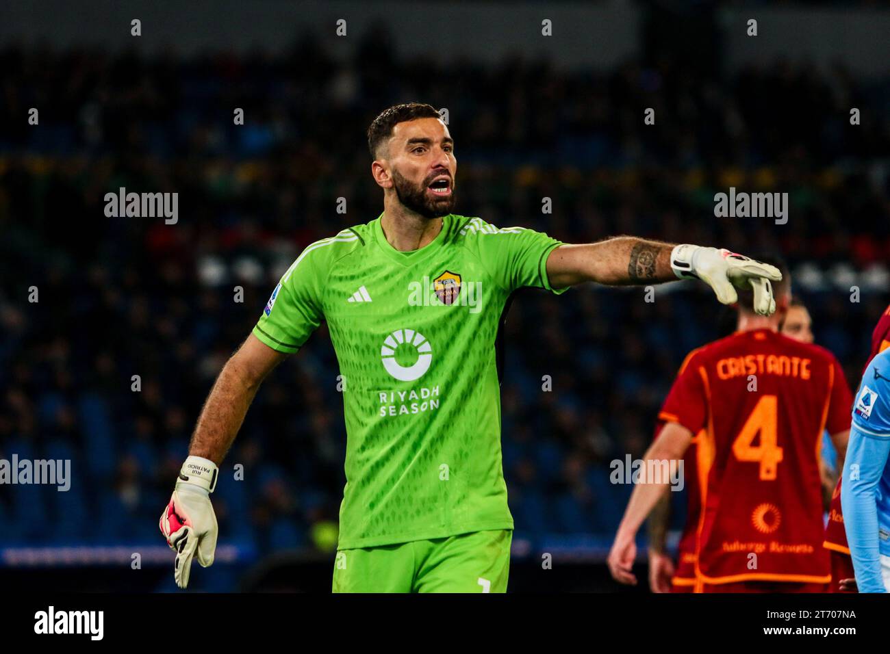 Rui Patricio of A.S. Roma during SS Lazio vs AS Roma, Italian soccer ...