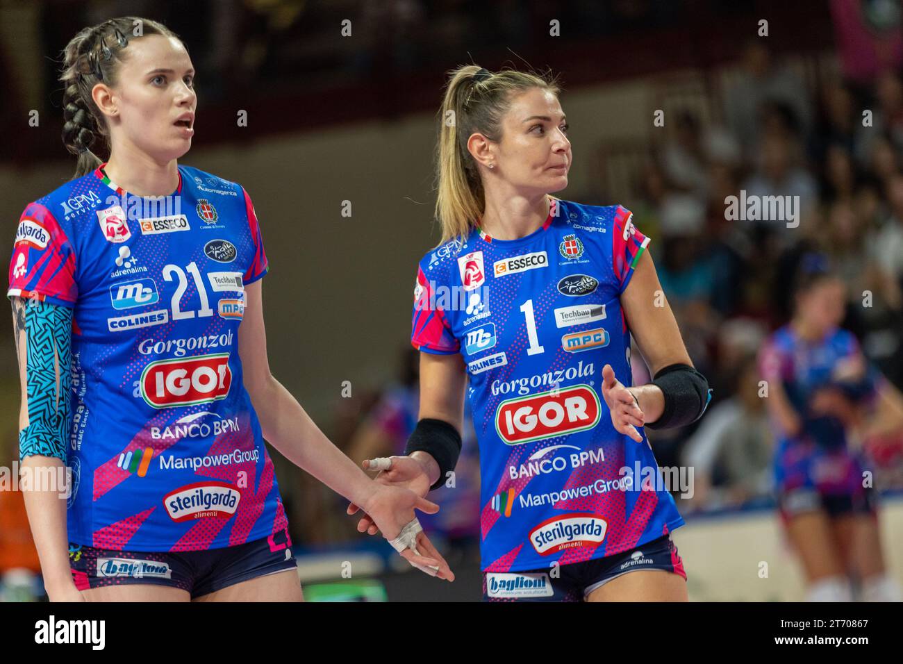 Vita Akimova (Igor Novara) and Greta Szakmary (Igor Novara) during Igor ...